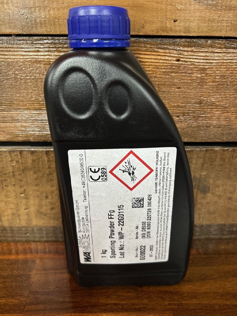 WANO 1KG FFg SPORTING BLACK POWDER – Prohunt Outfitters